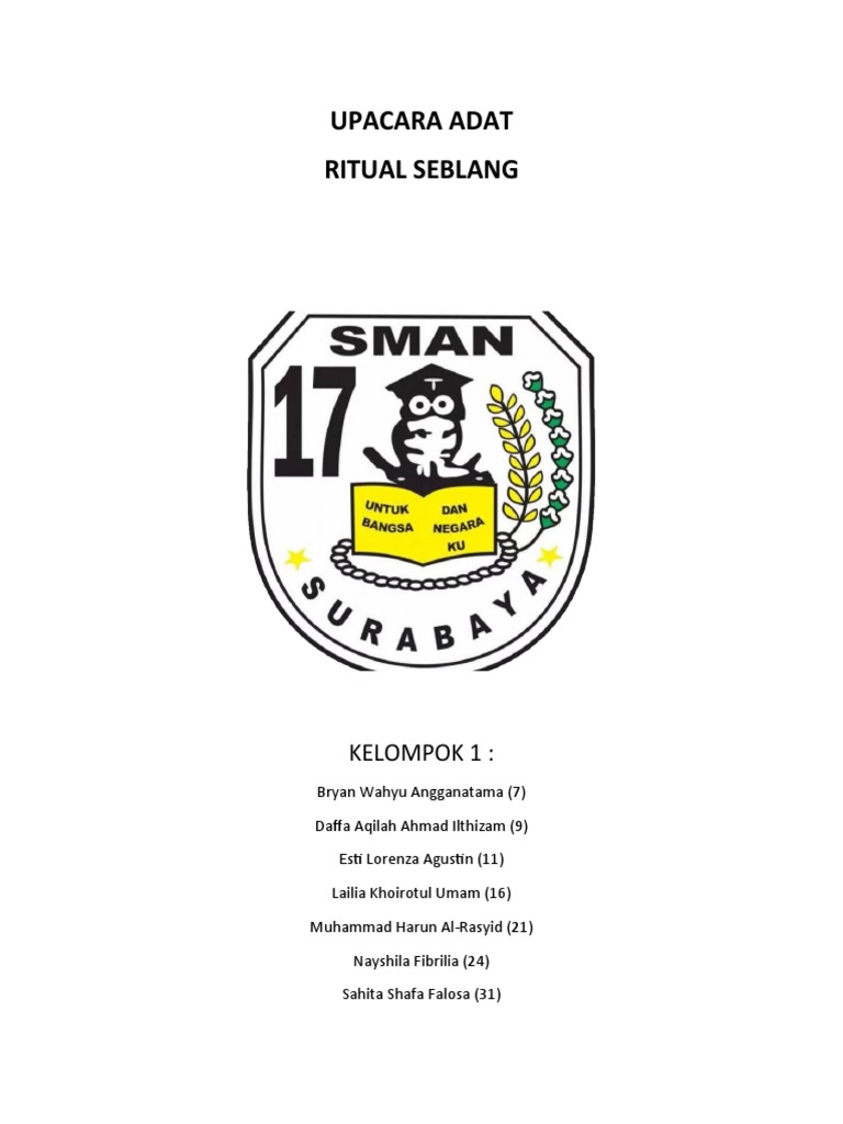 Ritual Seblang | PDF