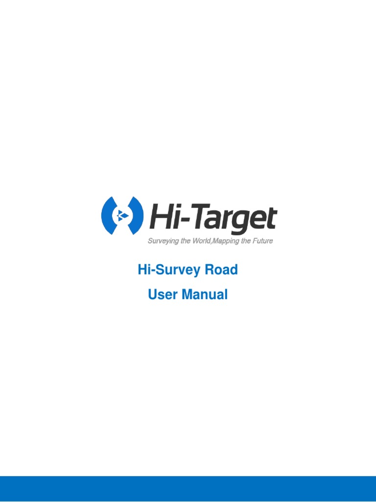 Guide to Using the Hi-Survey Road User Manual for Road Surveying Projects | PDF | Computer File ...