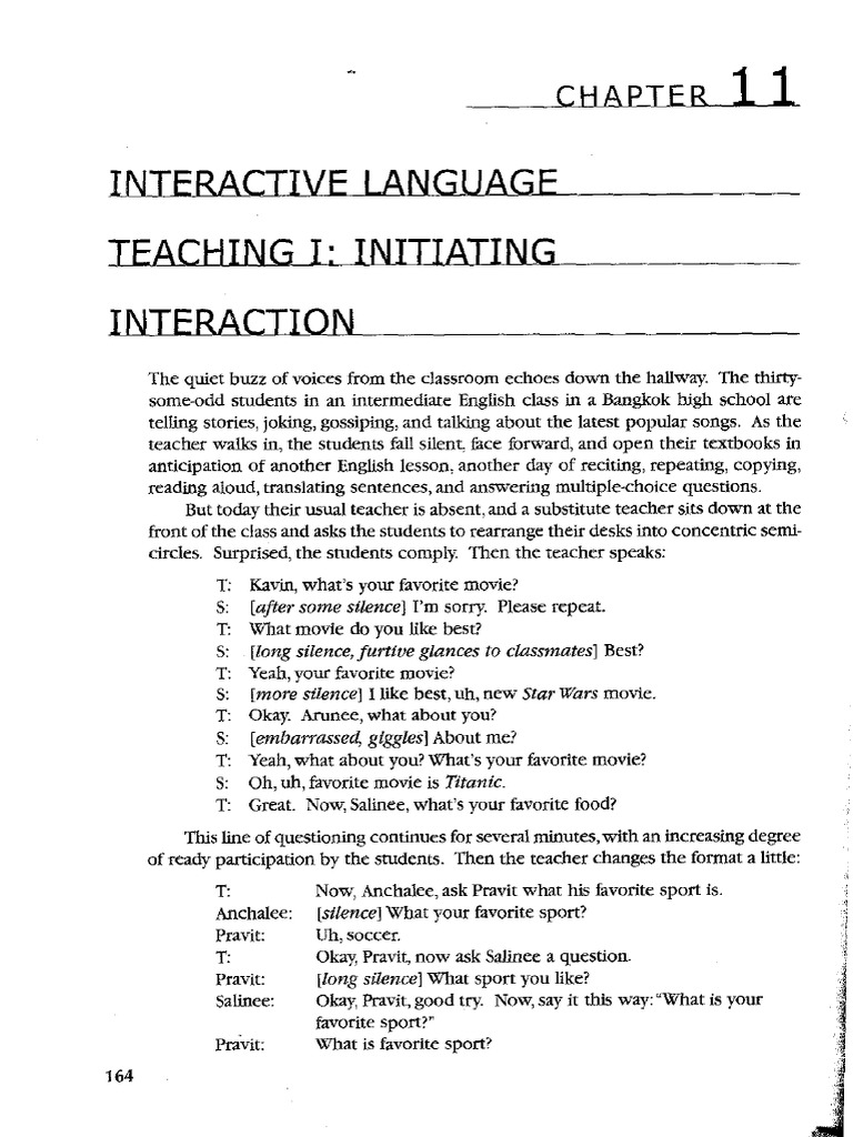 Initiating Interaction | PDF