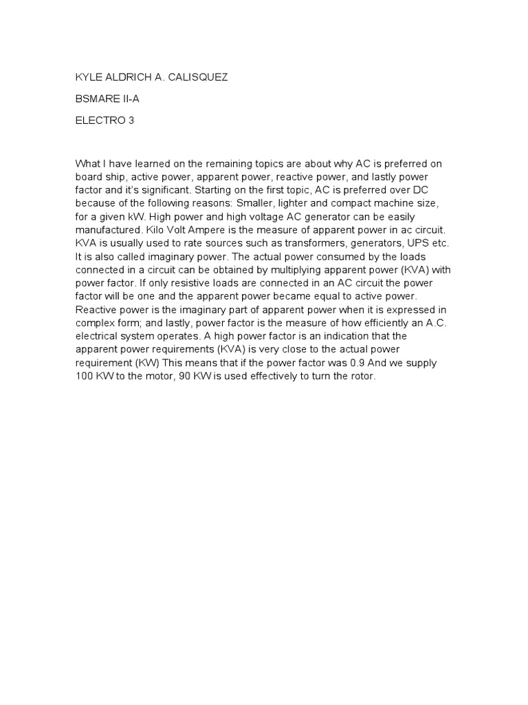 200 Words Reflection | PDF