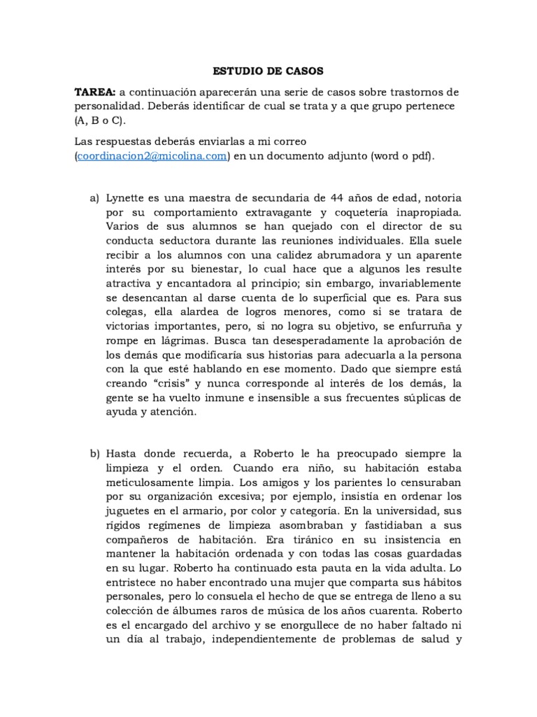 Estudio de Casos | PDF