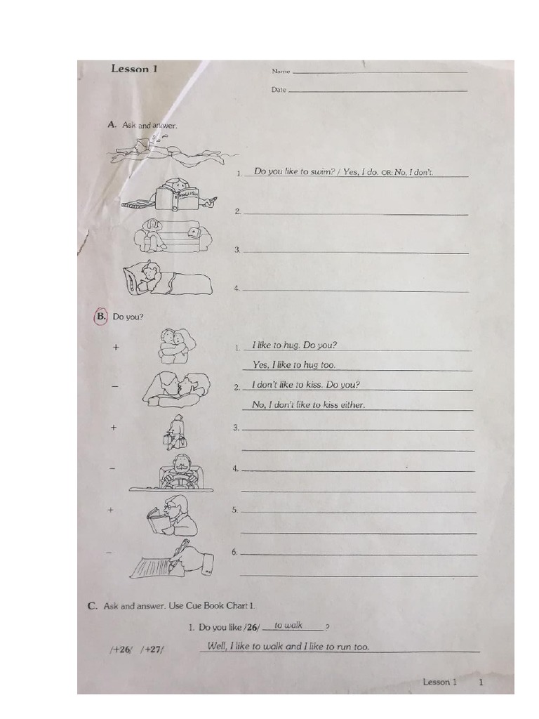 In Tune 1 Workbook | PDF