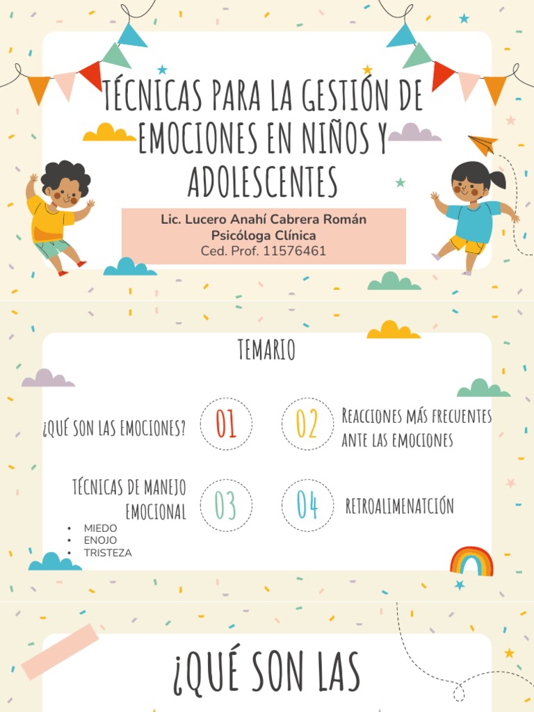 Tecnicas de Gestion de Emociones | PDF | Las emociones | Ira