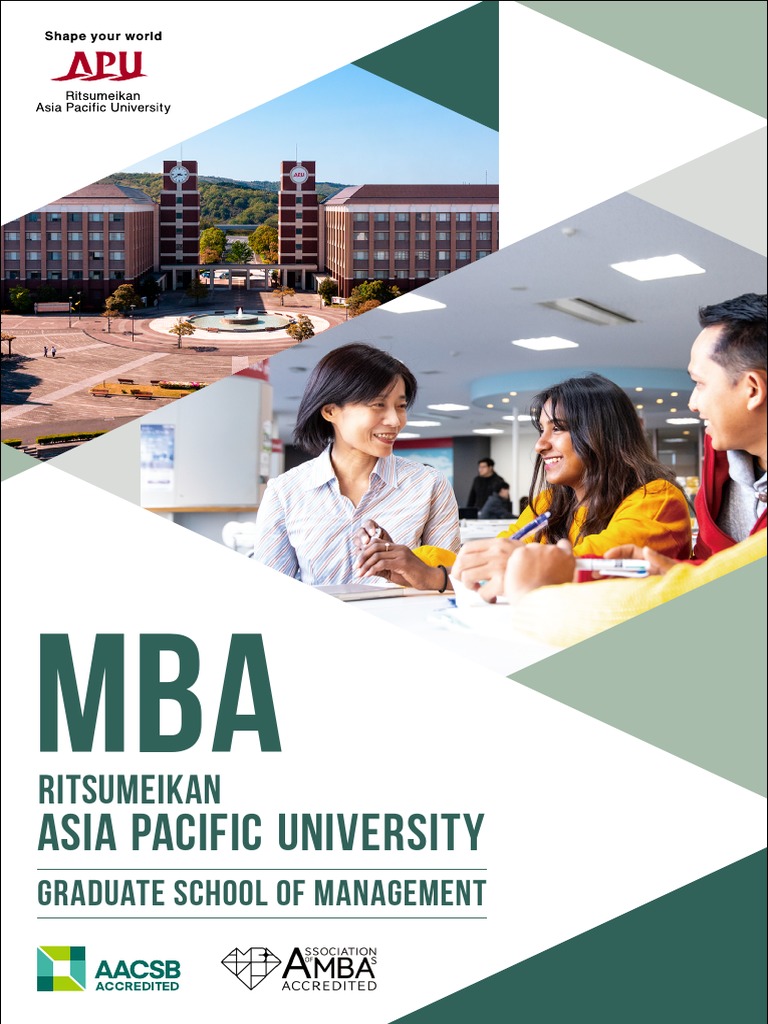 MBA Graduate School of Management | PDF | Master Of Business ...