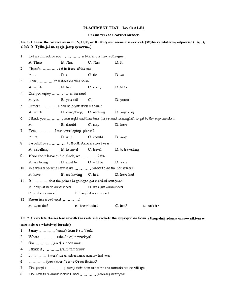 A1 B1 | PDF | Language Arts & Discipline