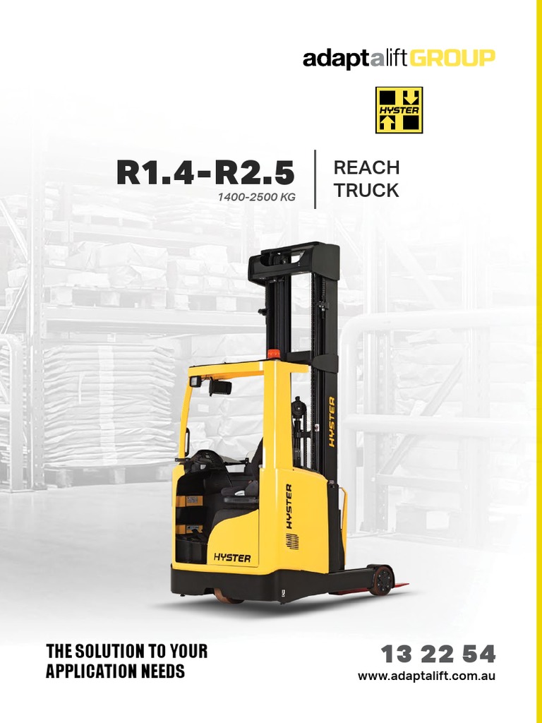 Hyster r1 4 2 5 | PDF | Elevator | Truck