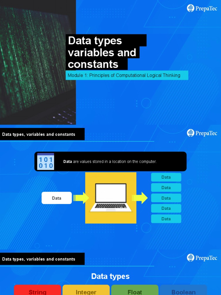 S7. Data Types Variables and Constants | PDF | Data Type | Variable ... S7. Data Types Variables and Constants | PDF | Data Type | Variable ...