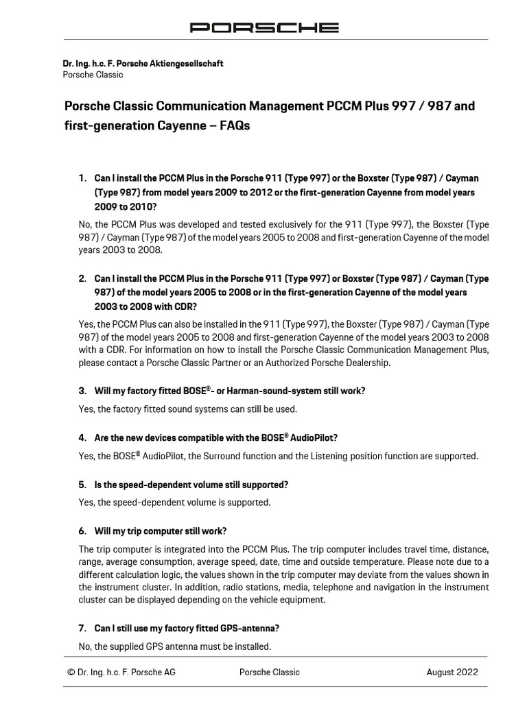 FAQs PCCM-Plus 9x7 E1 EN | PDF | I Phone | Bluetooth