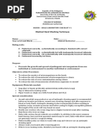 Competency Performance Checklist Handwashing | PDF | Hand Washing | Finger