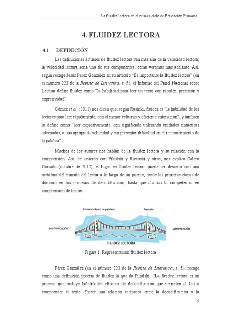 Fluidez Lectora | PDF | Evaluación | Aprendizaje