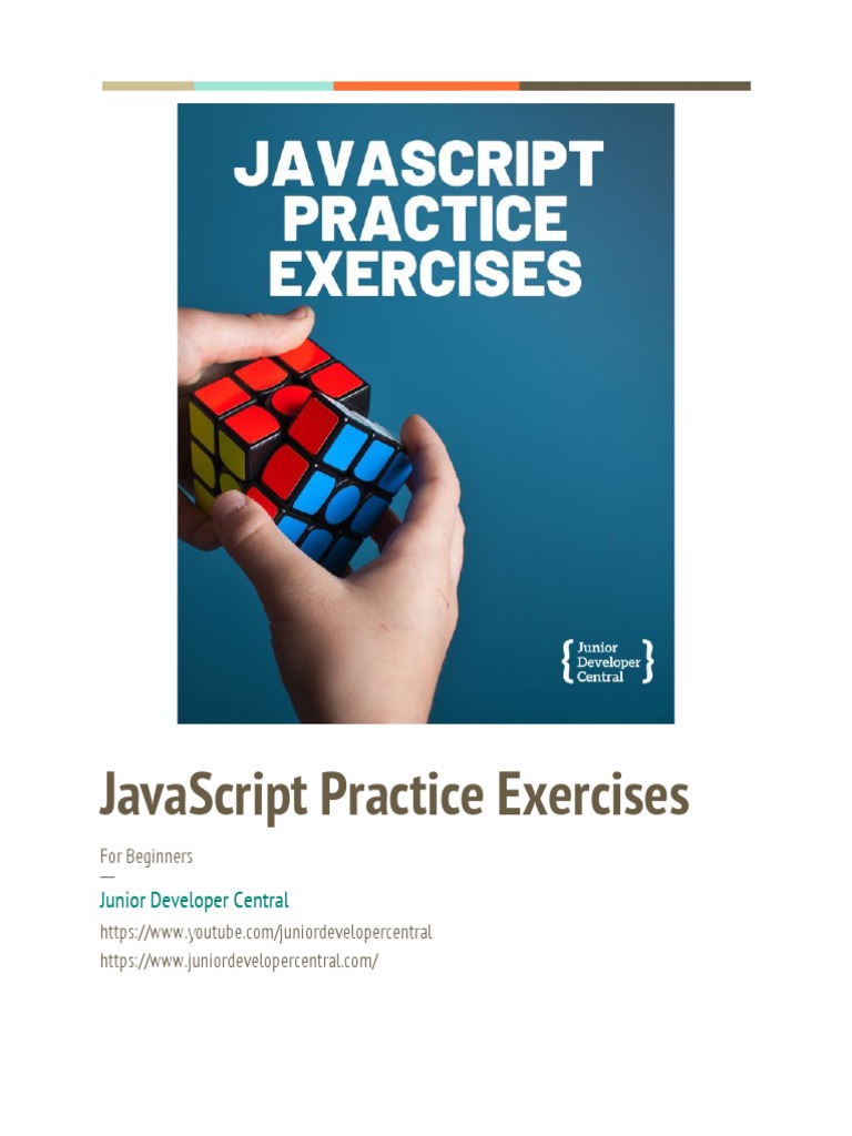 Javascript Practice Exercises: Junior Developer Central | PDF | String (Computer Science) | Java ...