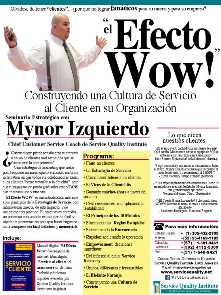 El Efecto Wow - Seminario | PDF