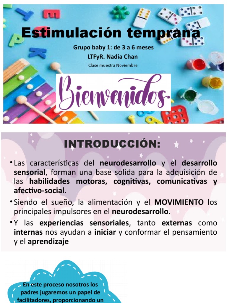 Estimulación Temprana | PDF