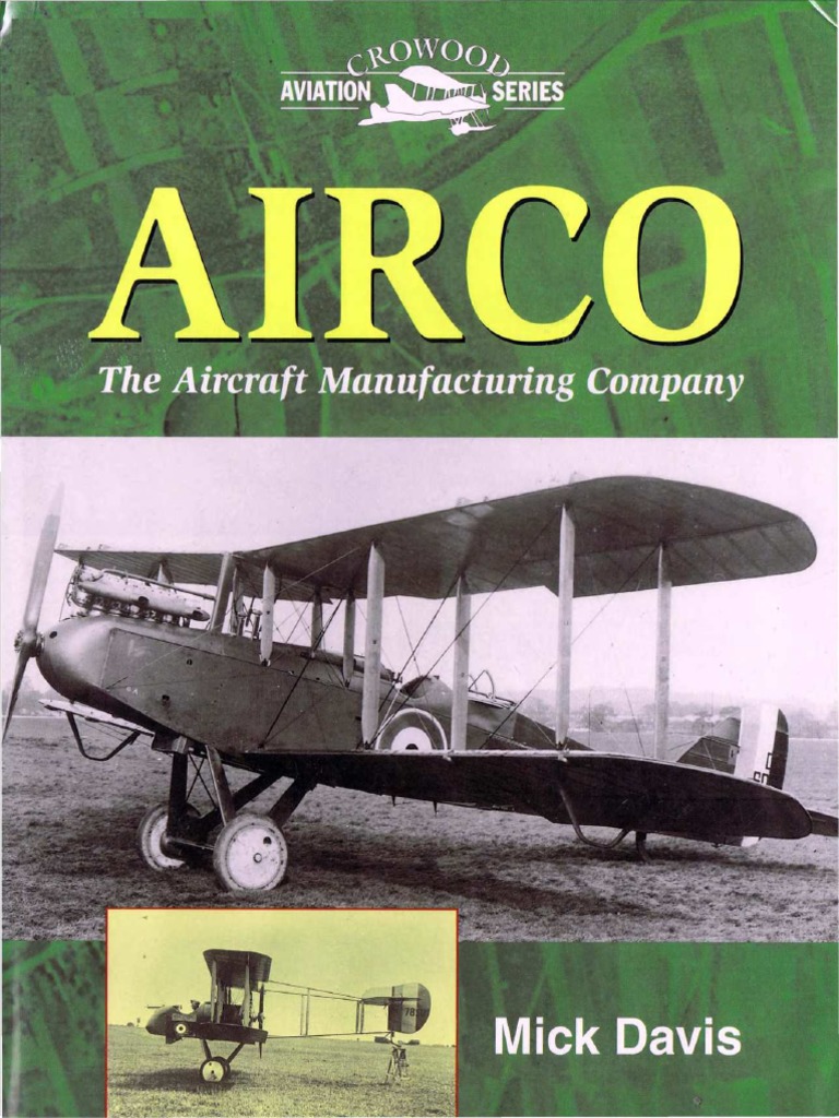 Airco The Aircraft Manufacturing Company Crowood | PDF | Aviation ...