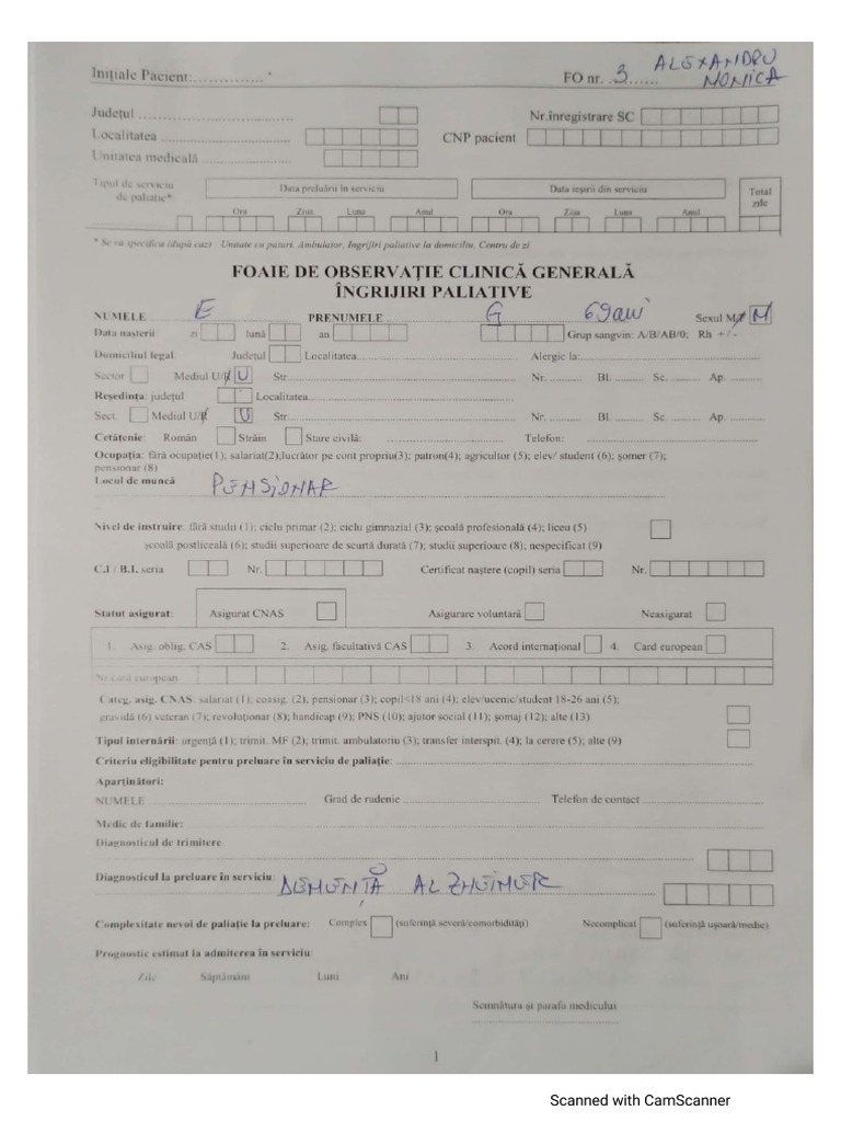Fisa NR 3 | PDF