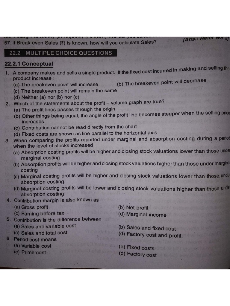 Chapter 1 MCQS | PDF