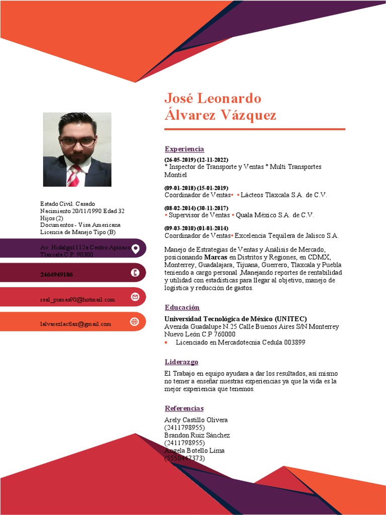 Curriculum Leonardo.. | PDF