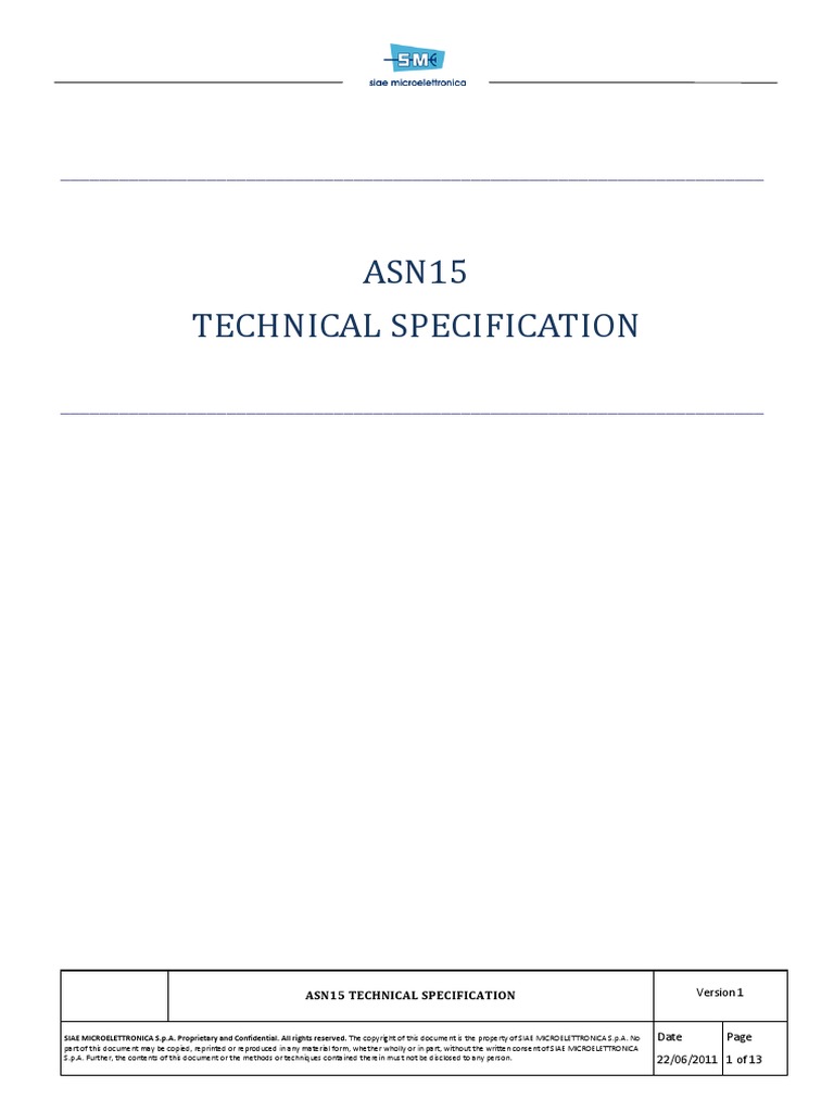 Tech Spec ASN 15 GHZ | PDF | Coaxial Cable | Filter (Signal Processing)