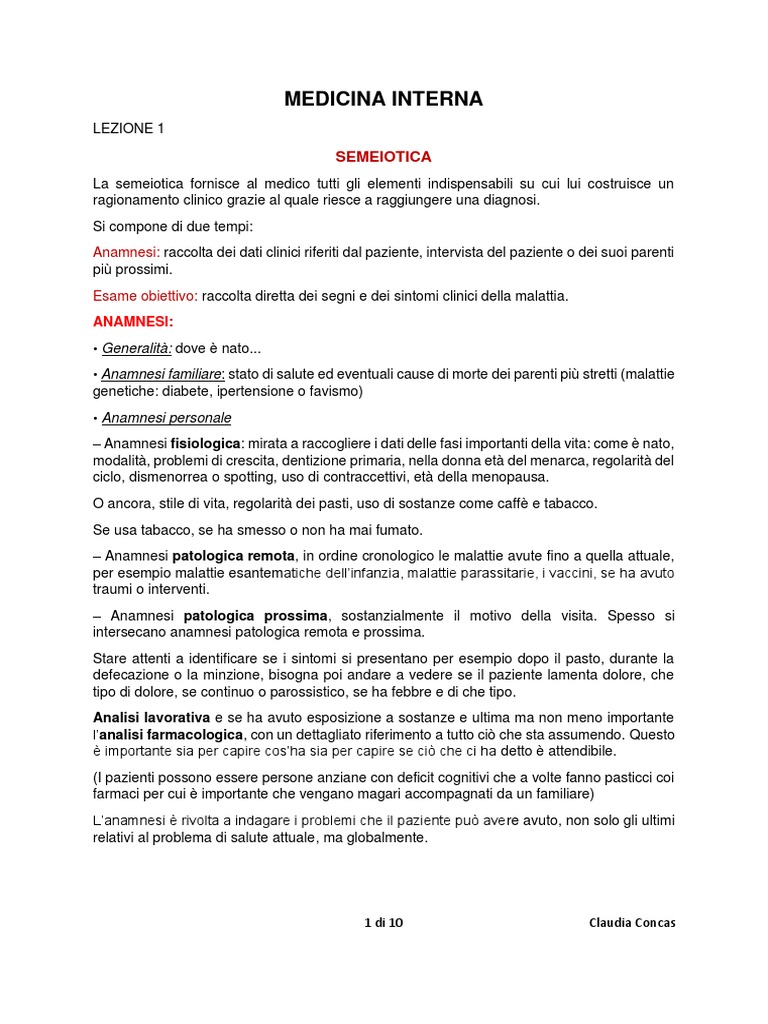 Lezione 1 | PDF