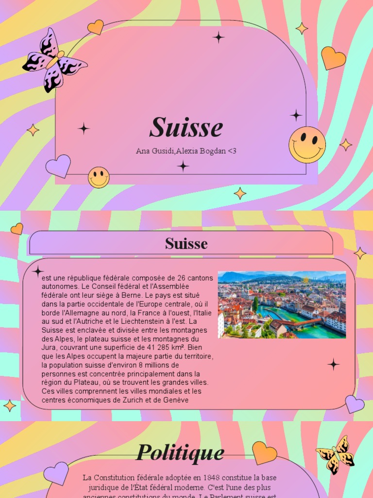 Superficie et culture de la Suisse | PDF | Suisse | L'Europe