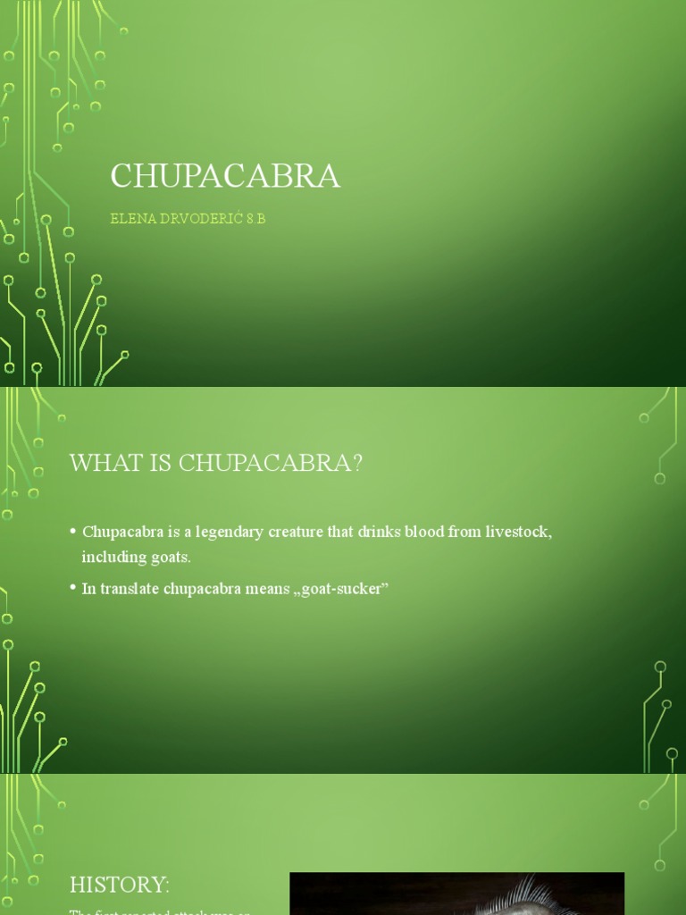 Chupacabra | PDF