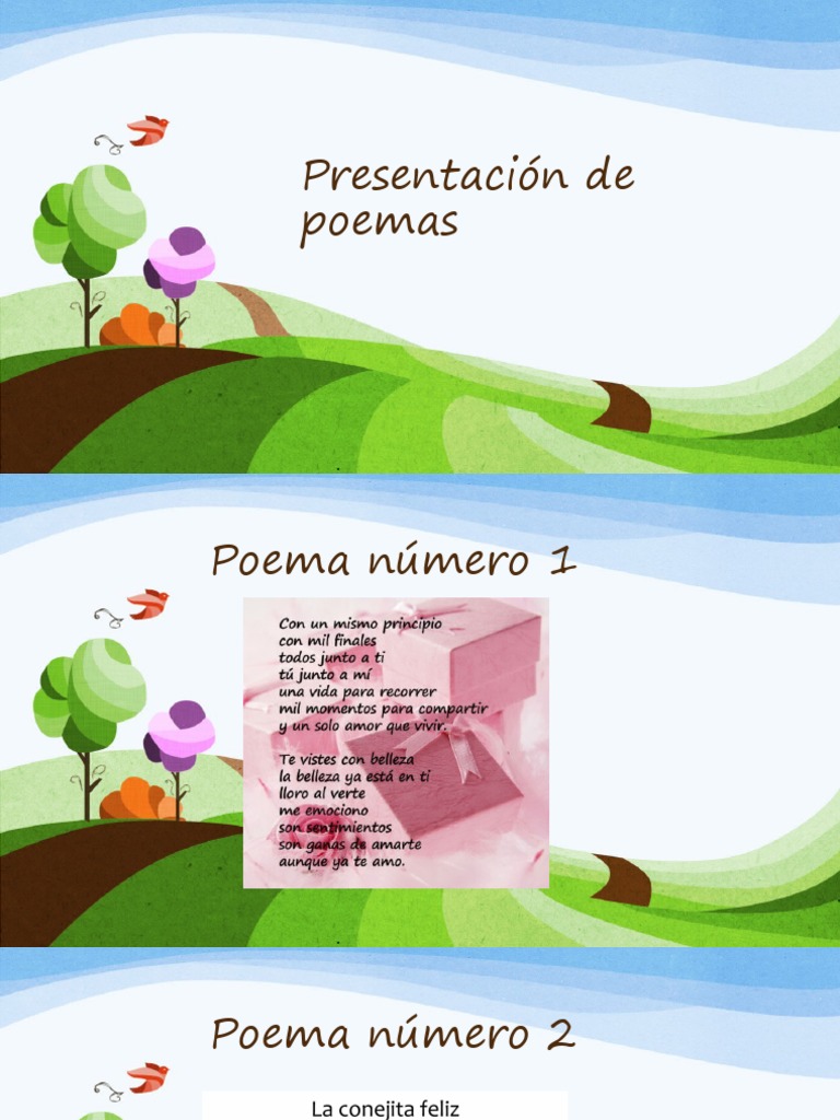 Presentación de Poemas | PDF