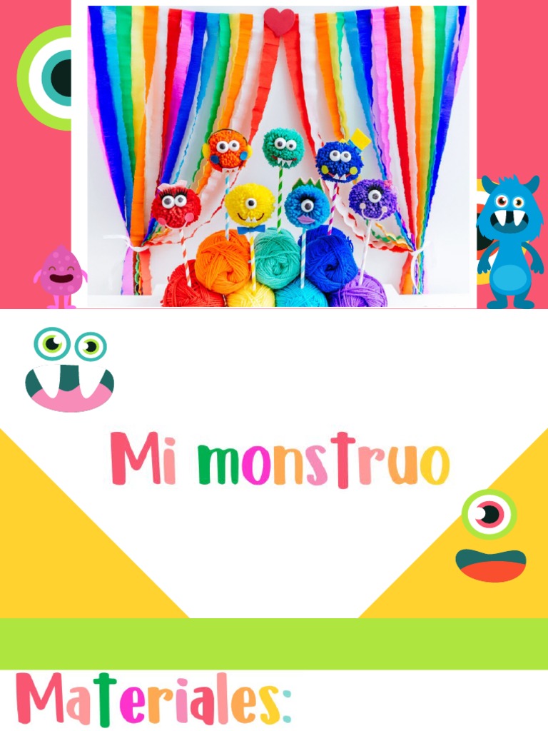 Instructivo-Mi Monstruo | PDF