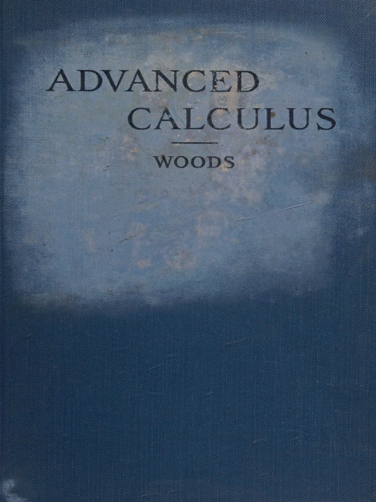 Advanced Calculus Woods | PDF | Function (Mathematics) | Continuous Function