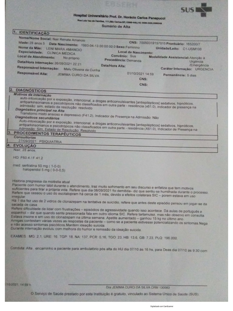 Documento - Hospital | PDF