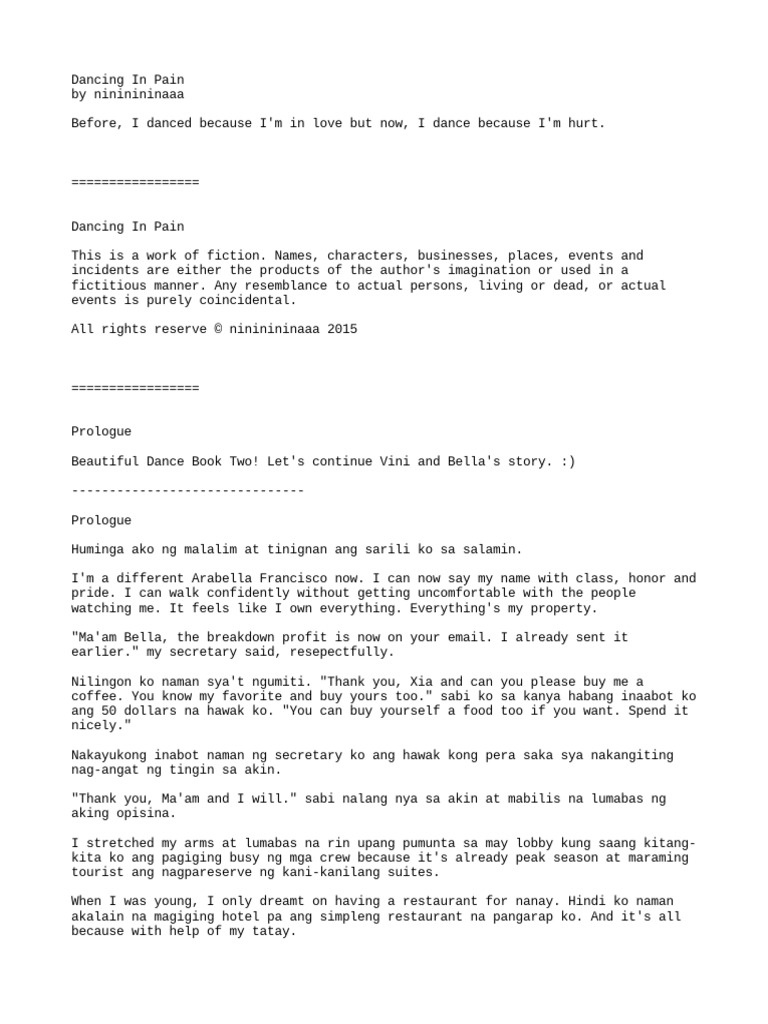 Dancing in Pain | PDF