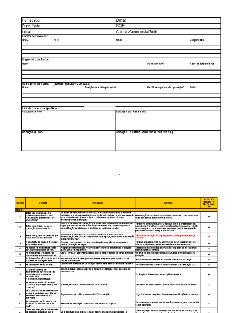 CQI-15 - Special Weld Audit PT-BRASIL | PDF | Engenharia | Embalagem e ...