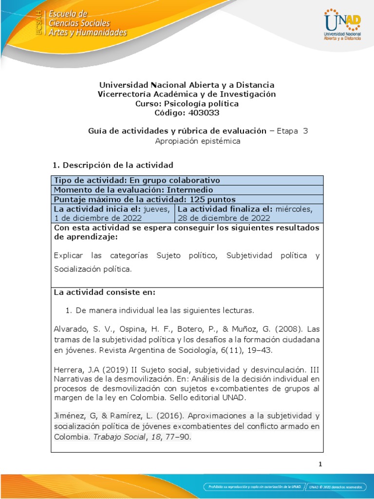 Guia de Actividades y Rúbrica de Evaluación - Unidad 2 - Etapa 3 ...