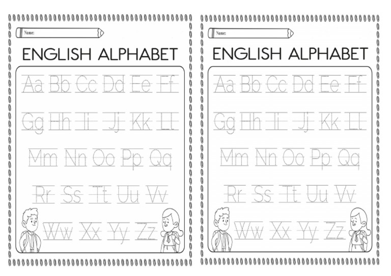 The English Alphabet | PDF