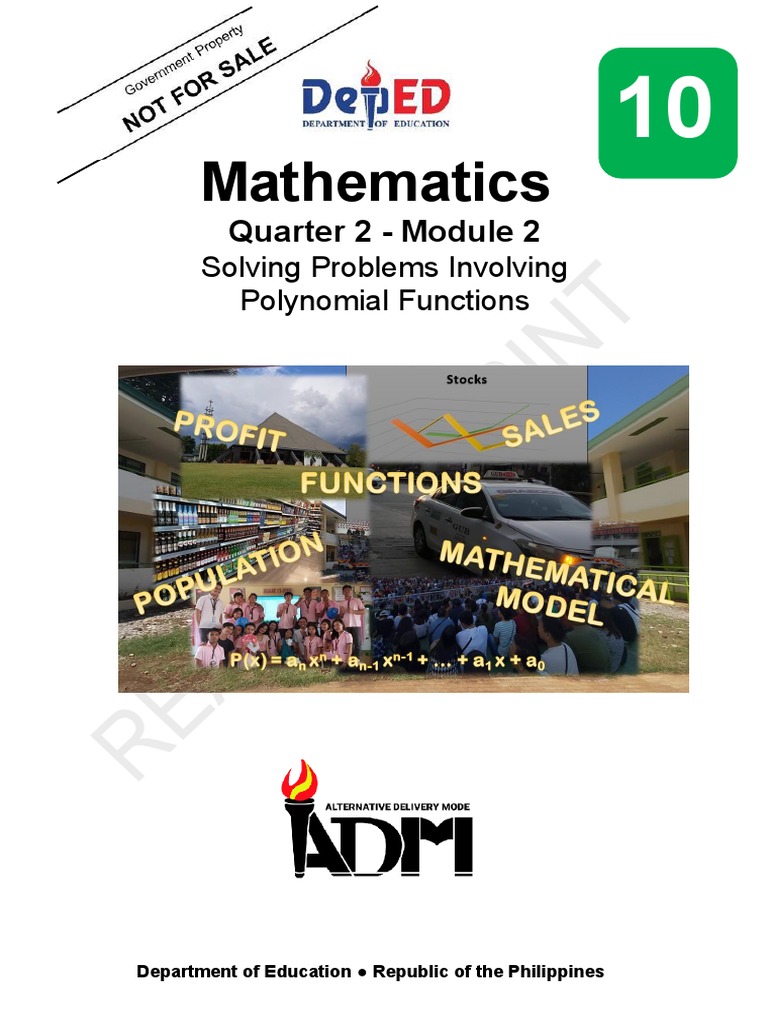 Polynomial Functions in Real Life | PDF | Factorization | Equations