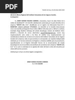 Carta Modelo para El INCES | PDF | Derecho | Finanzas y dinero