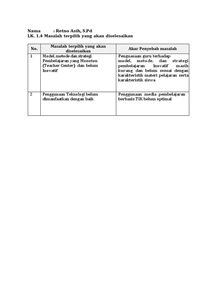 Solusi Pembelajaran Inovatif dan TIK | PDF | Karier & Perkembangan ...