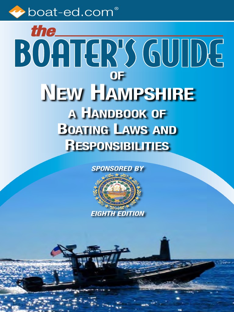 NH Boating Handbook | PDF | Business | Finance & Money Management