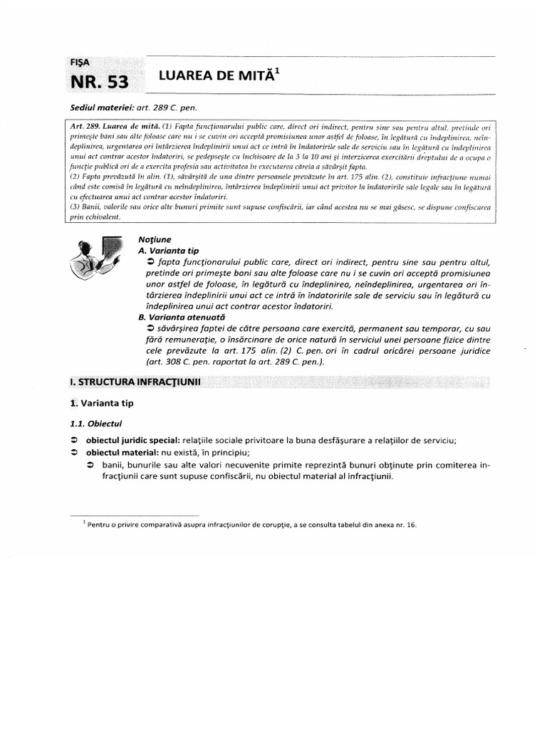 BOROI, A., 2016, Fise de Drept Penala Pentru Admiterea in Magistratura Si Avocatura | PDF