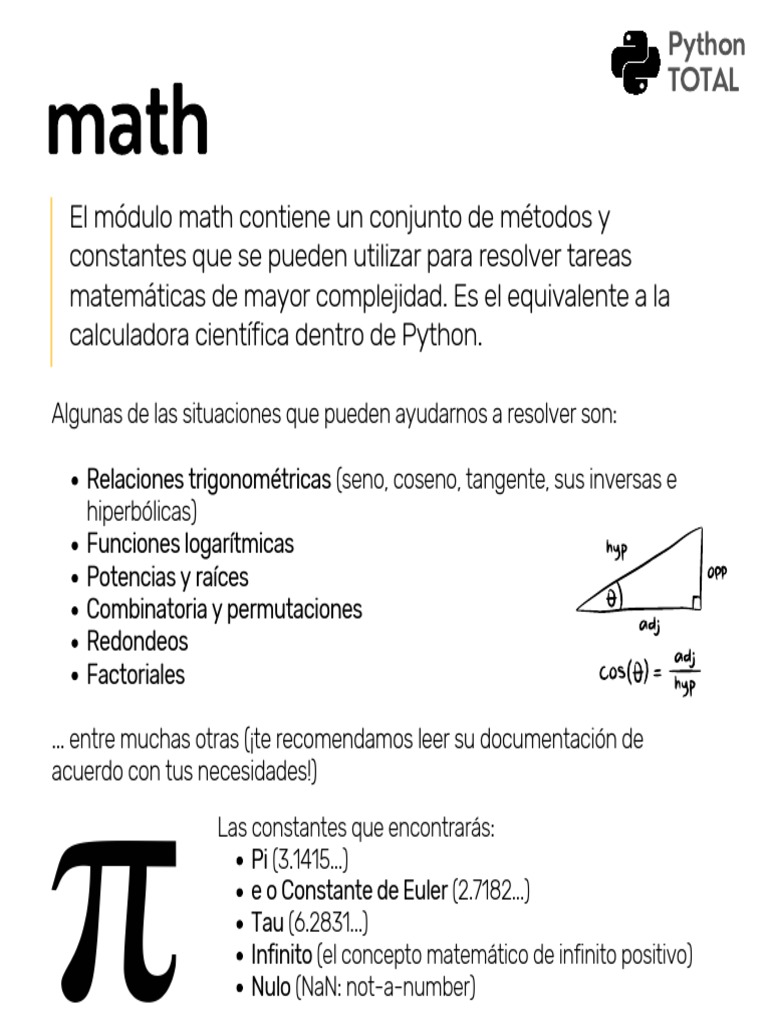 Módulo Math | PDF