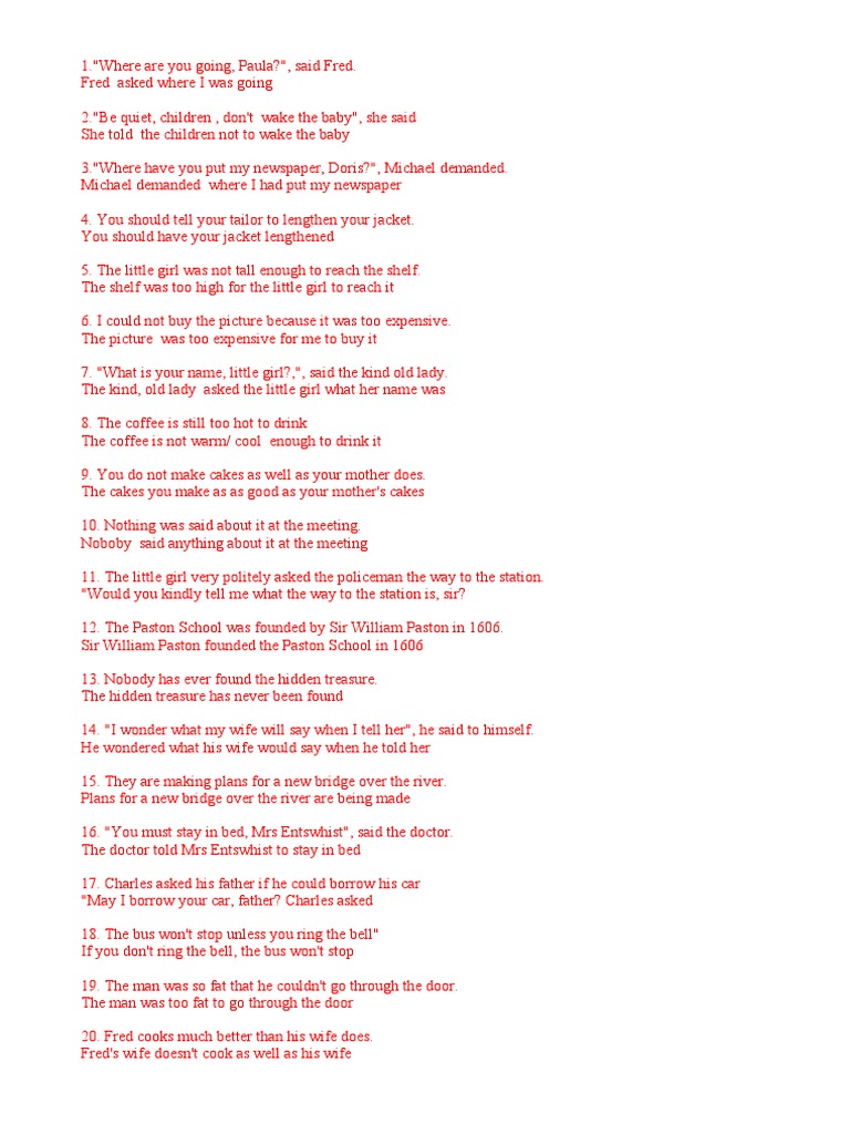 End-Of-Year Revision 1 Answers | PDF