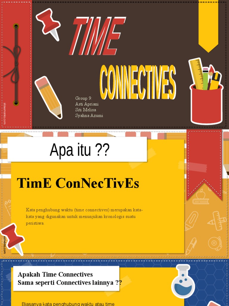 Time Connectives | PDF
