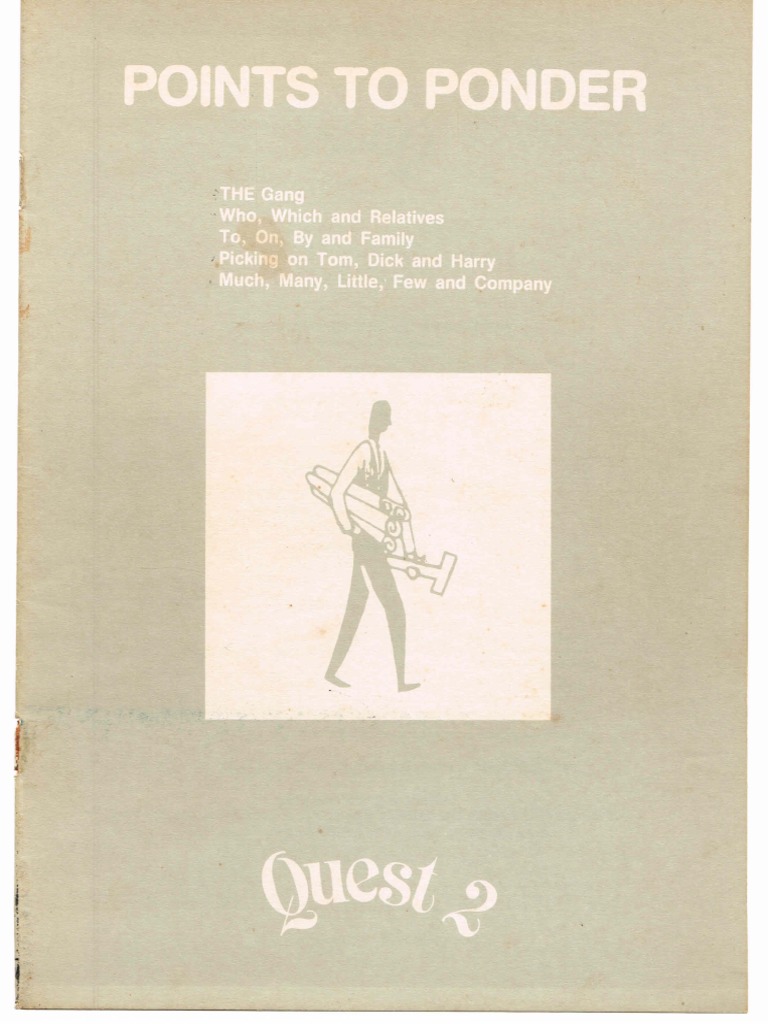 Quest 2 - Points To Ponder | PDF