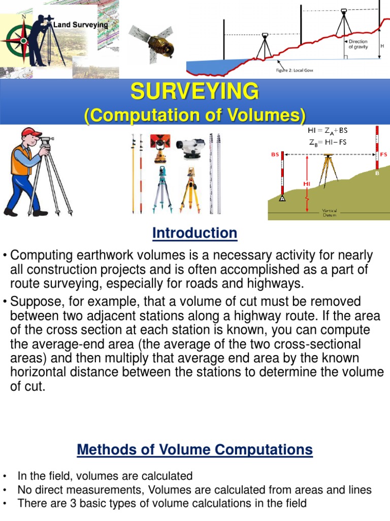 Lec5 Vol Computation - LMS | PDF | Area | Contour Line