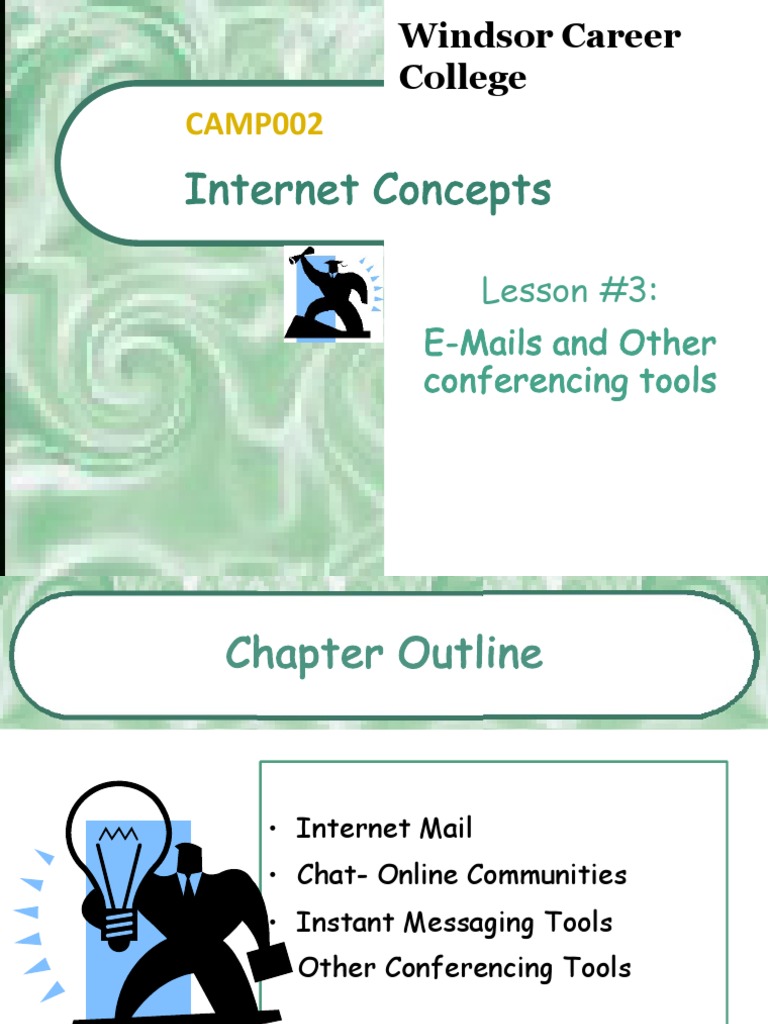 CAMP002-3 Emails and Other Conferencing Tools | PDF | Information Technology | Internet Protocol ...