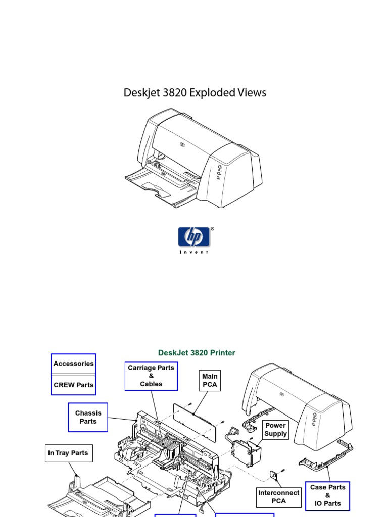 HP Deskjet 3820 | PDF