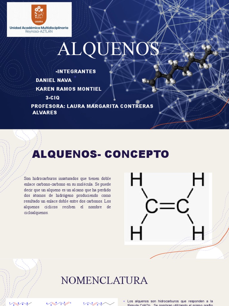 ALQUENOS | PDF | Alqueno | Isómero