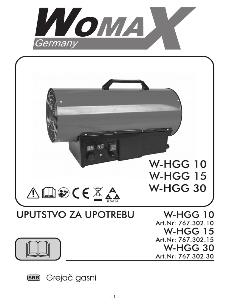 Uputstvo Za Plinski Top | PDF