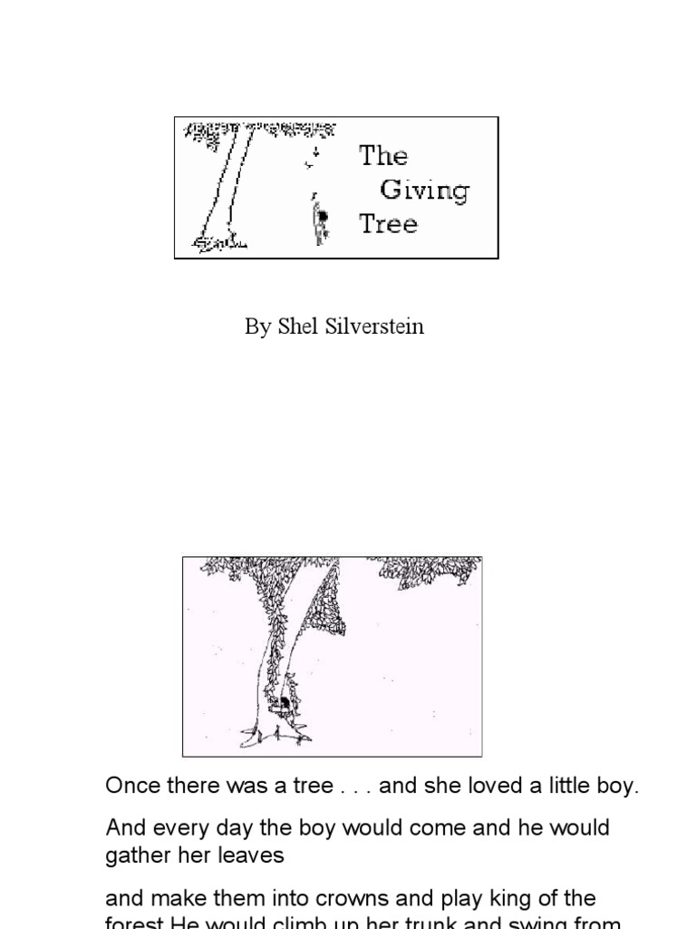 Teacher - S Pet - The Giving Tree | PDF