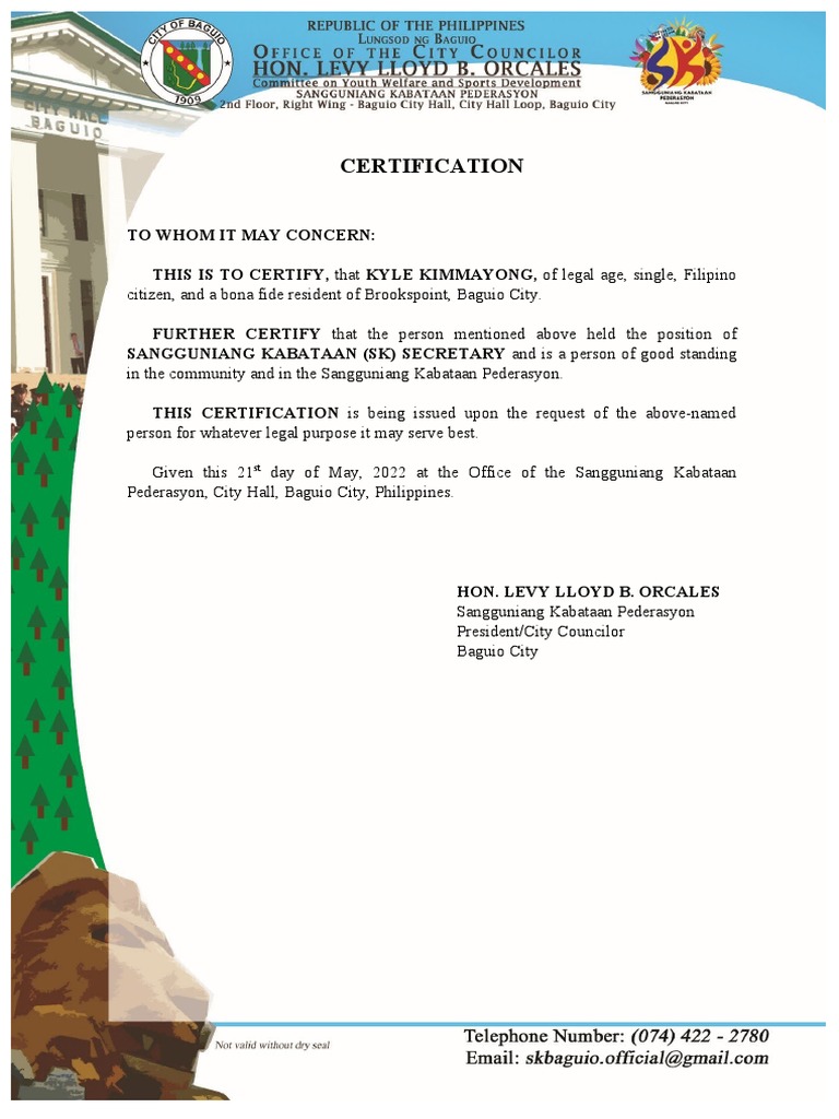 Certificate of Good Standing | PDF