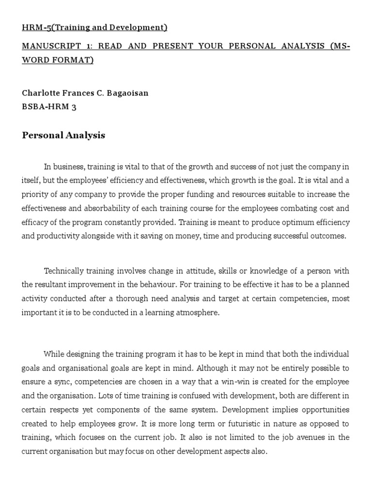 Context of Training and Development | PDF | Leadership | Evaluation